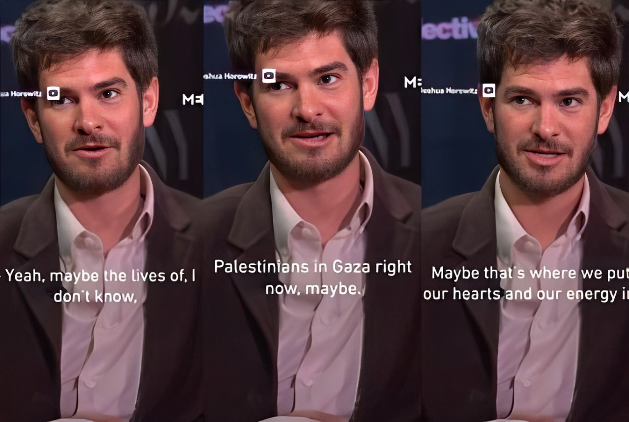 Andrew Garfield Suarakan Sokongan Terhadap Rakyat Gaza - Lauk Tambah